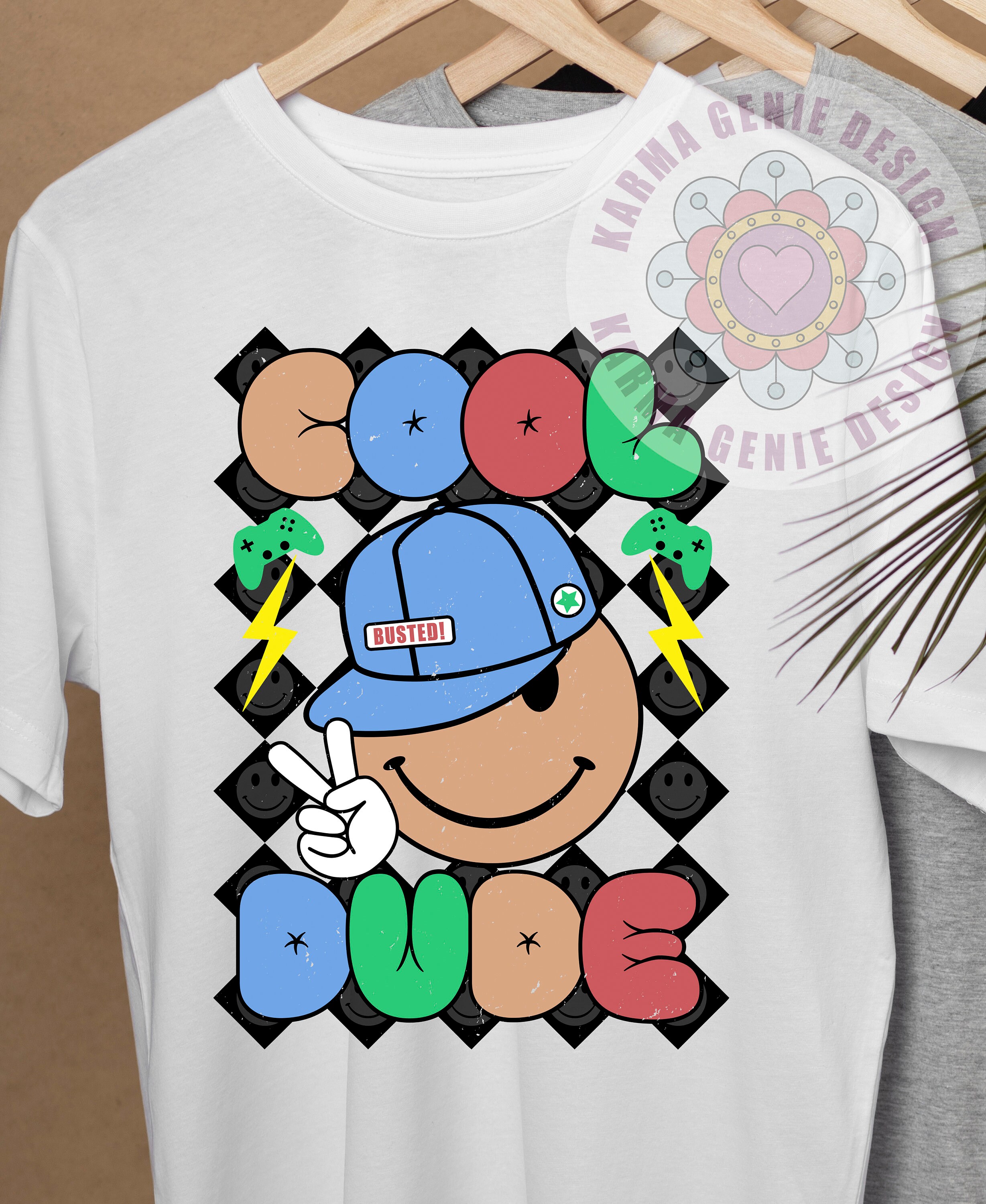 Cool Dude PNG Boys Shirt Design Boys T-shirt Sublimation - Etsy