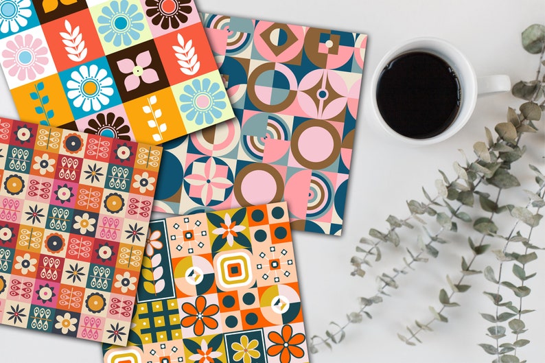 Seamless Patterns - Repeating Designs - Surface Patterns - Digital ...