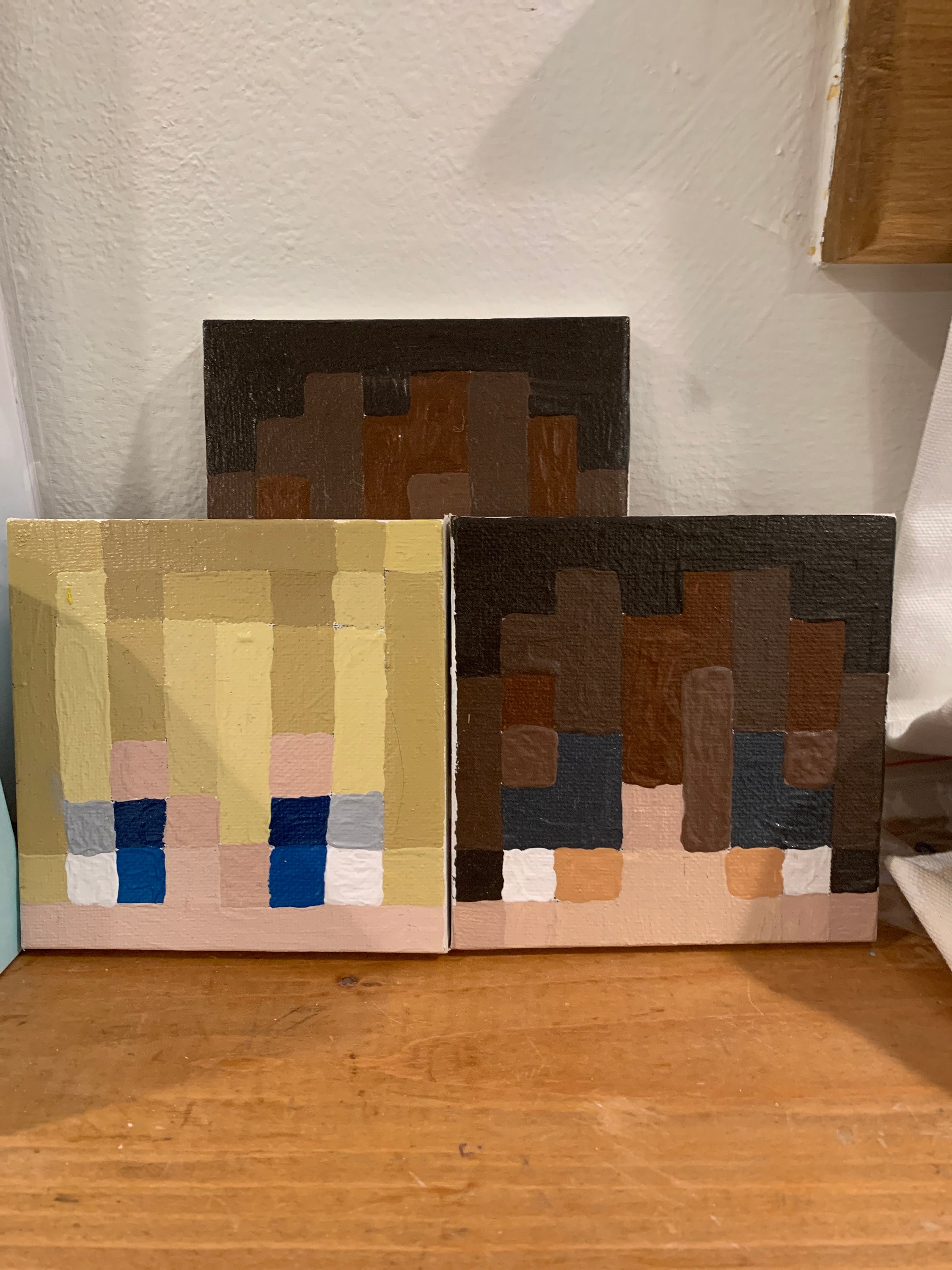 Custom Minecraft painting mcyt | Etsy