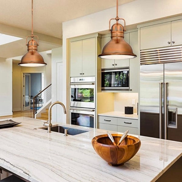 Copper Kitchen Light - Etsy