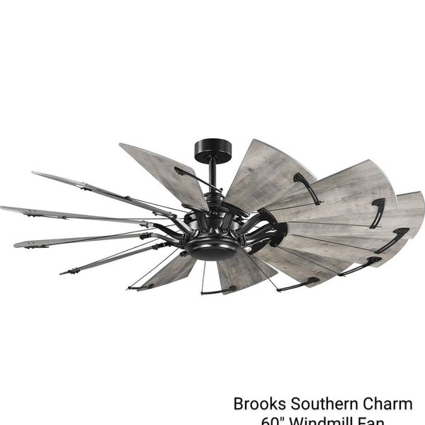 Windmill Ceiling Fan With Lights - Etsy