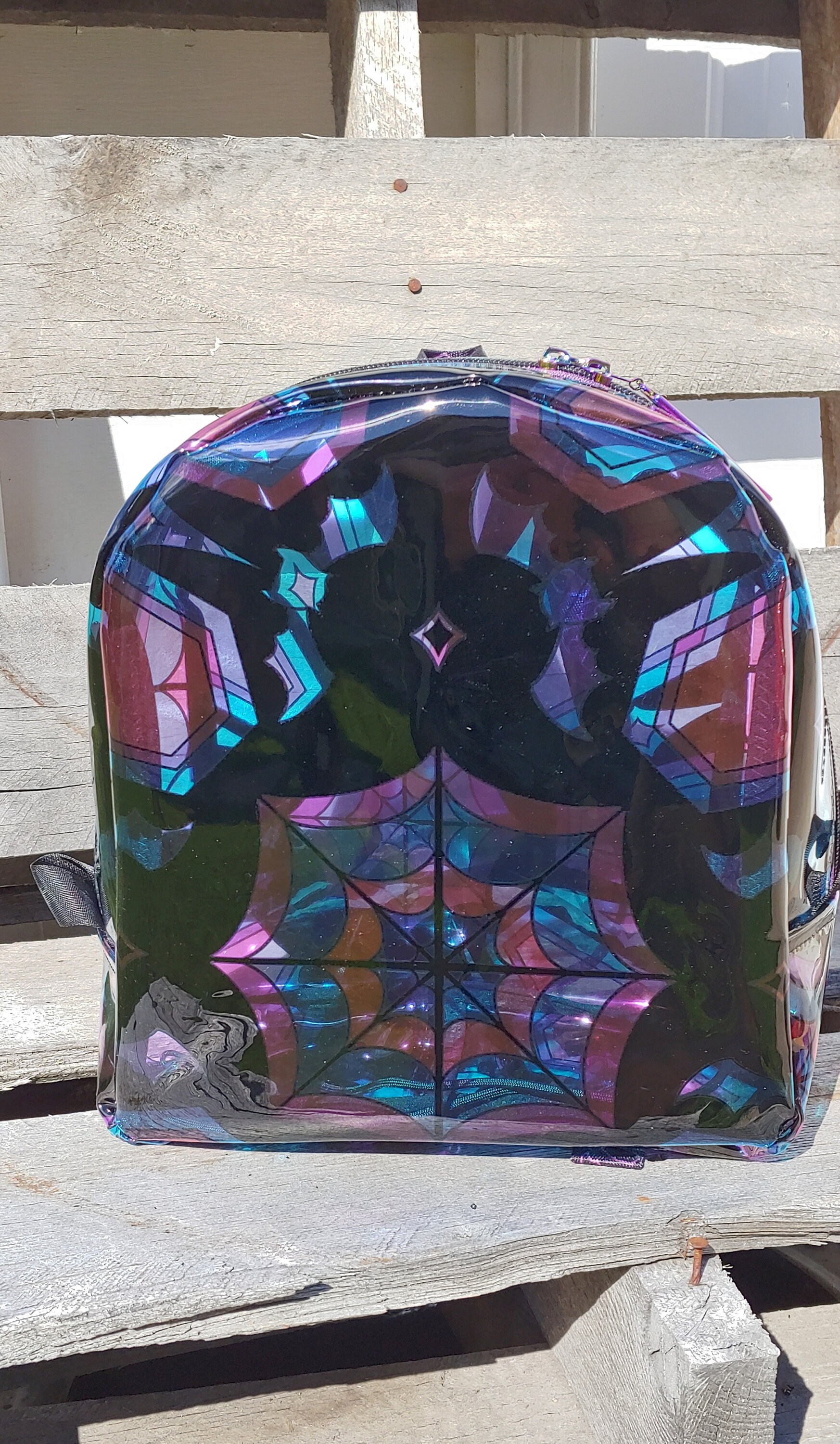 Backpack, Coffin Backpack, Wiccan Backpack, Backpack Purse, Bat ...