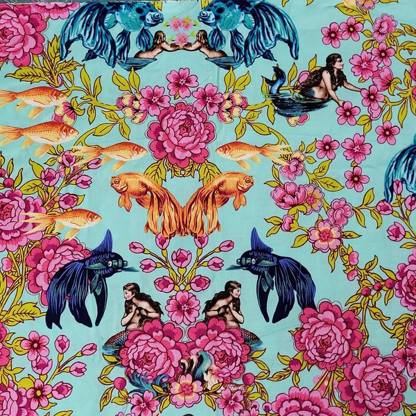 Mermaid Fabric - Etsy Canada