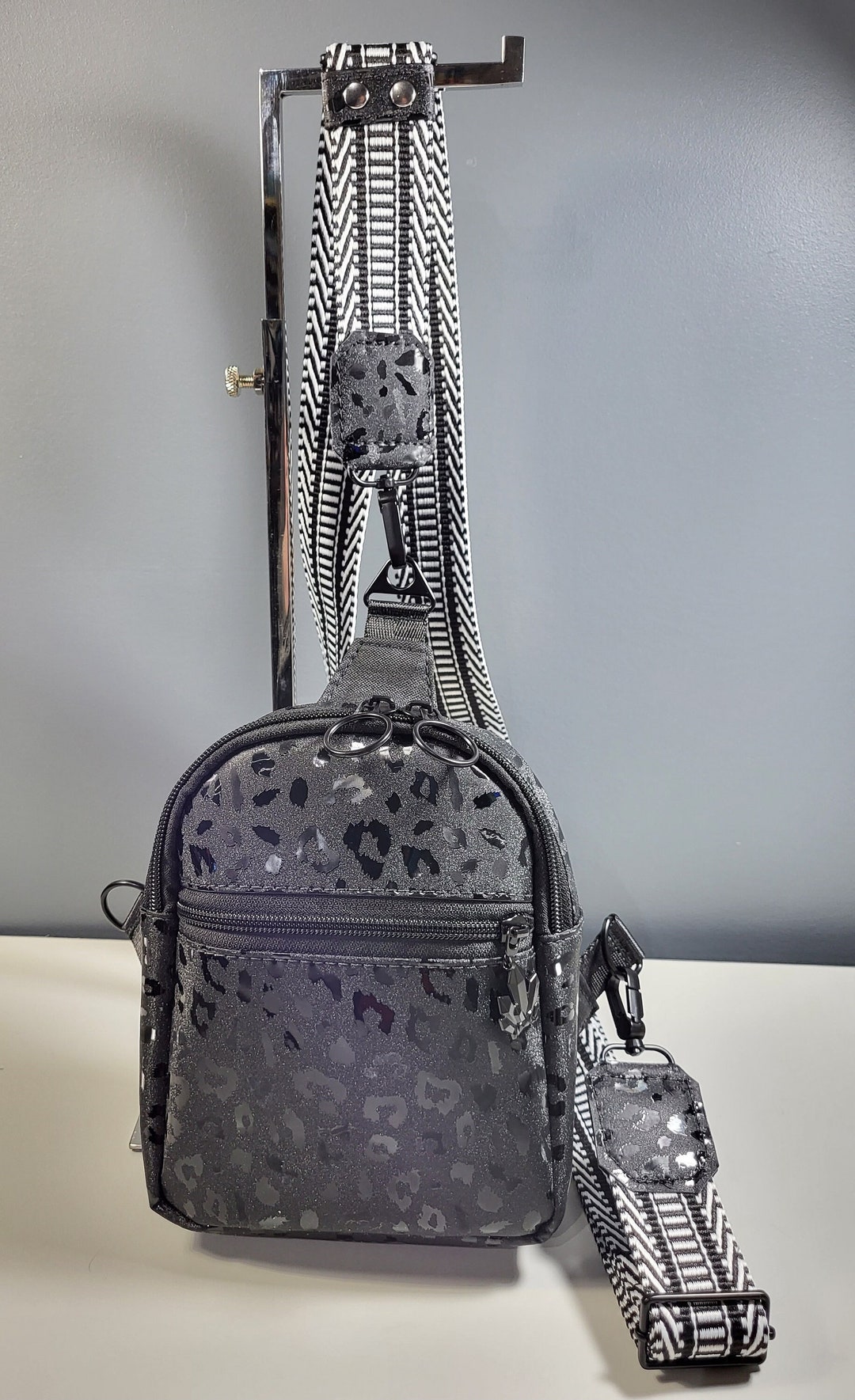 Backpack, Small Backpack, Backpack Purse, Leopard Print Backpack, Purse ...