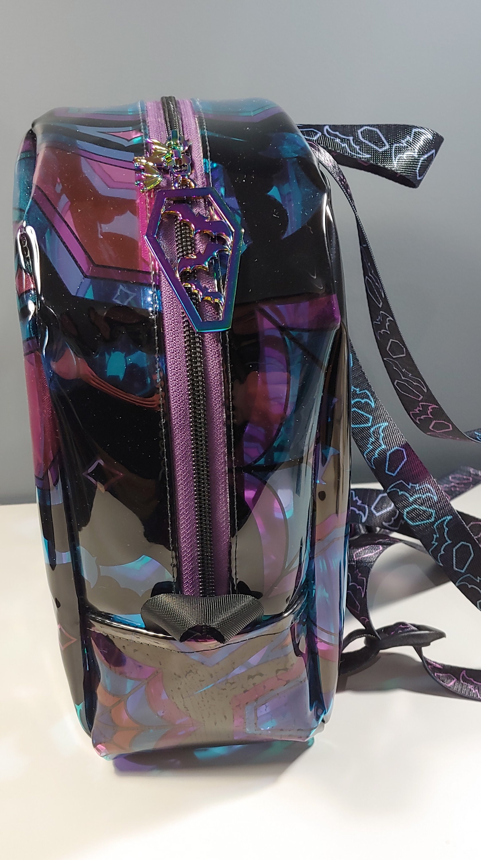 Backpack, Coffin Backpack, Wiccan Backpack, Backpack Purse, Bat ...