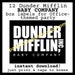 Dunder Mifflin Paper Box Labels Office Party Dunder Mifflin Signs ...