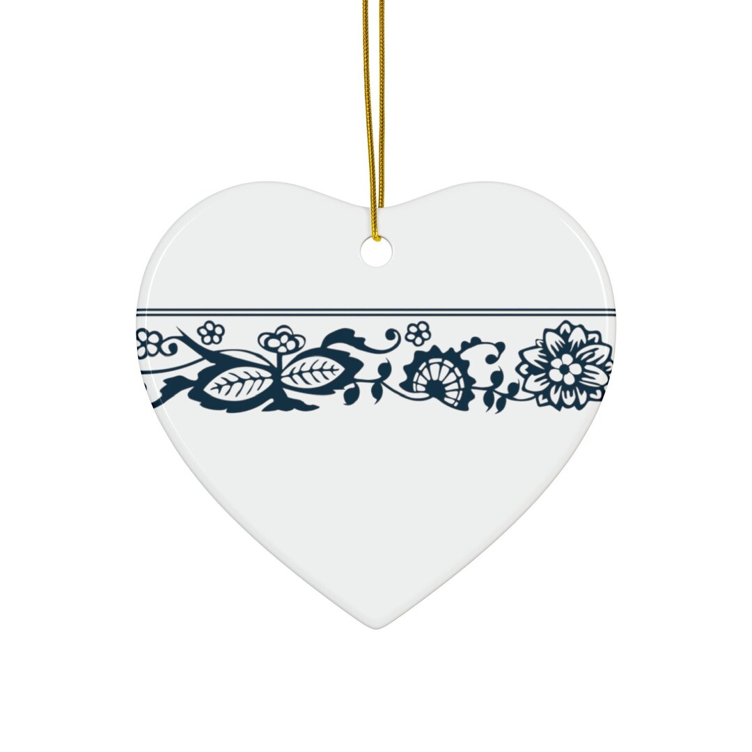 Corningware Corelle Old Town Blue Christmas Ornament, Blue Onion ...