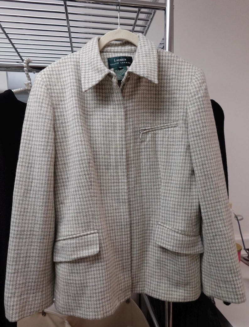 Authentic Late-1990s Lauren Ralph Lauren Wool Jacket With YKK Hardware - Etsy
