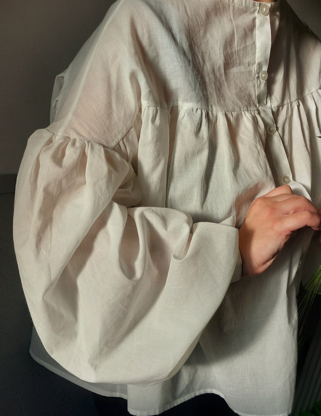 Old Fashion Costume Style Chemise Blouse - Etsy