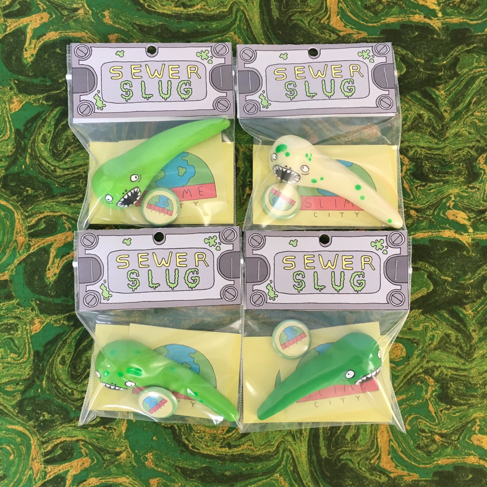 Sewer Slug Figure - Etsy