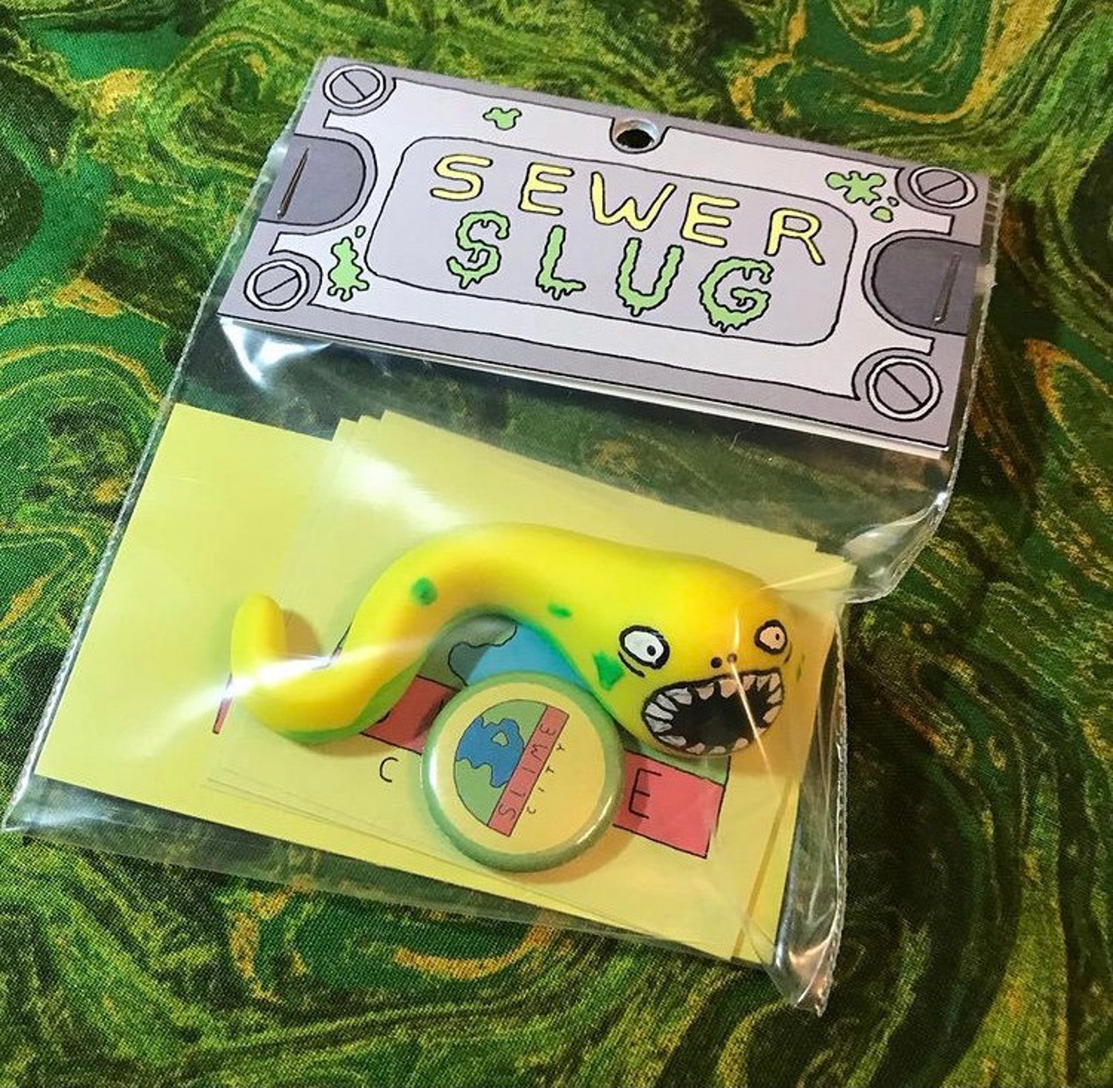 Sewer Slug Figure - Etsy