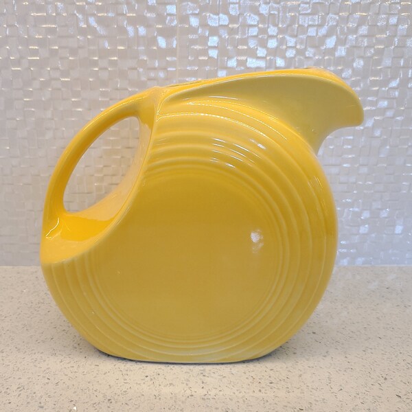 Fiestaware Pitcher - Etsy