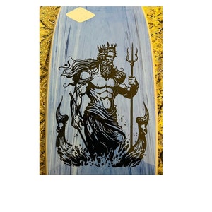 Poseidon Decal, Poseidon Sticker - Etsy