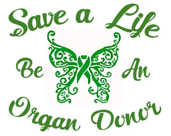 Donate Life Decal | Etsy