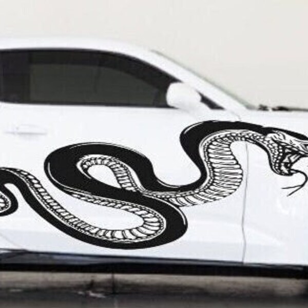 Pink Snake Car Decal - Etsy