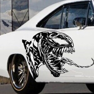 Venom Auto Accent Decal, Venom Car Sticker Venom Car Vinyl - Etsy