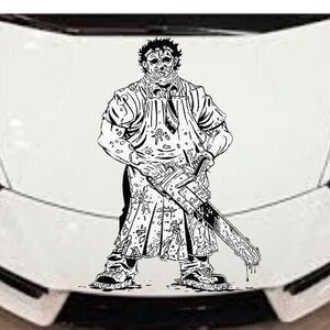Leatherface Decal, Leatherface Auto Graphic , Leatherface Sticker ...