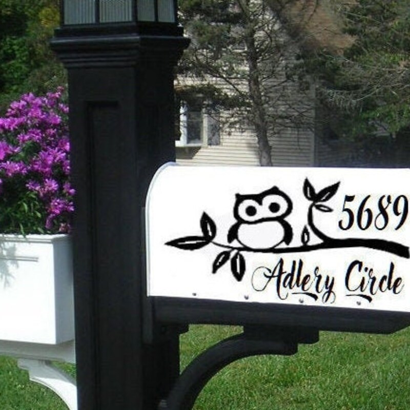 Mailbox Decals - Etsy
