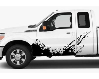 mud splatter decal set