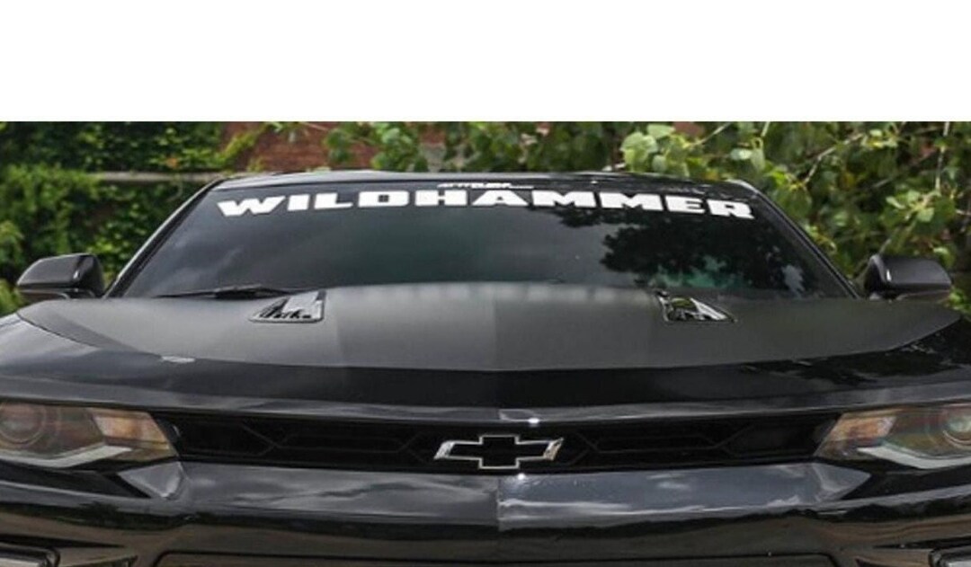 Windshield Banner, Graphic for Windshield, Your Text on Windshield ...