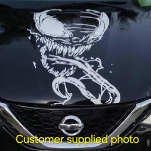 Venom Auto Accent Decal, Venom Car Sticker Venom Car Vinyl, Venom Car ...