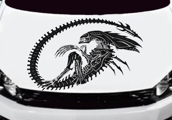 Alien Car Sticker Buy Waterproof 3D Alien Car Sticker PVC Vinyl