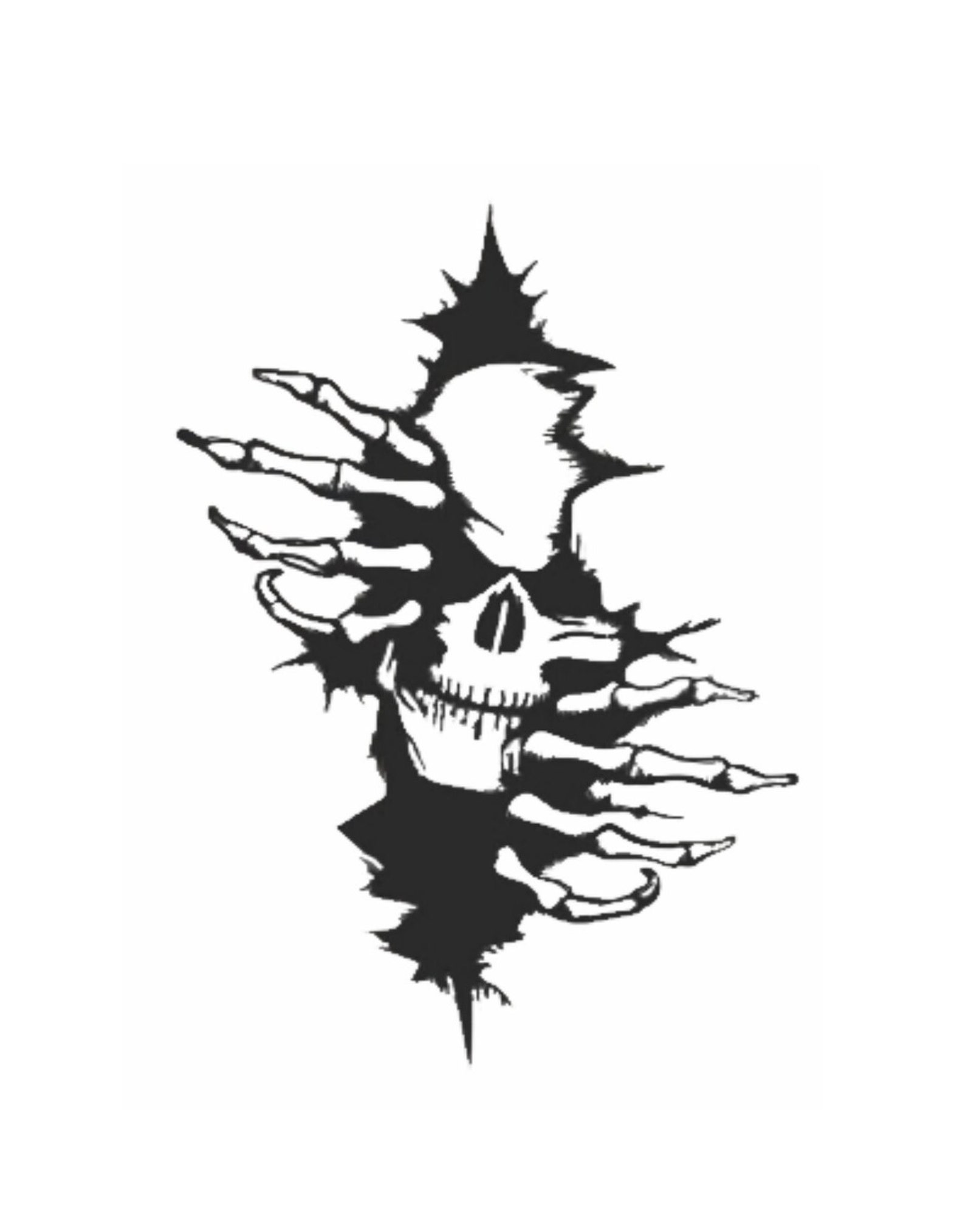 Skull Auto Accent Decal, Skull Car Sticker Skull Car Vinyl - Etsy