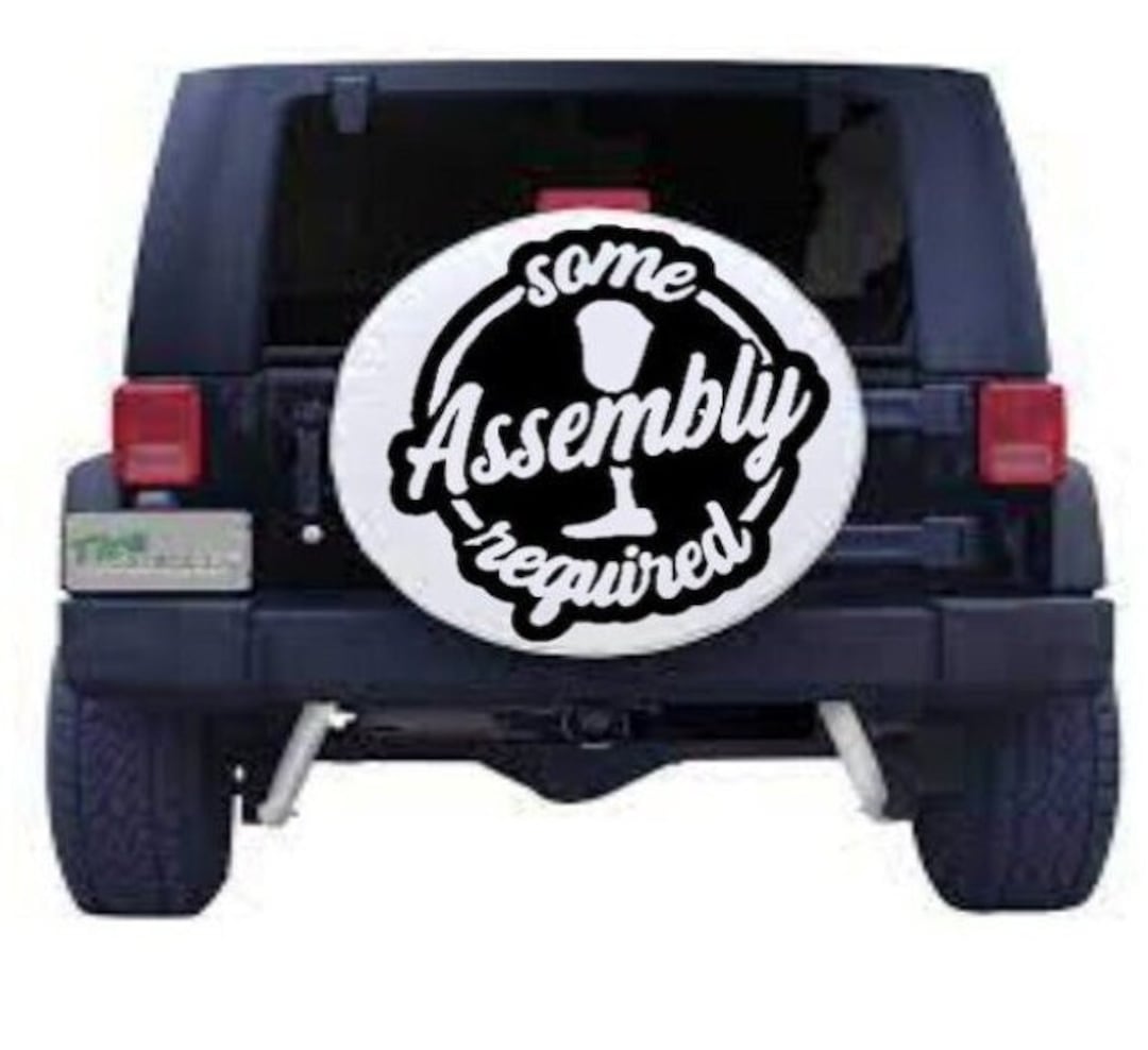Some Assembly Required, Handicapped Decal, Prosthetic Sticker - Etsy