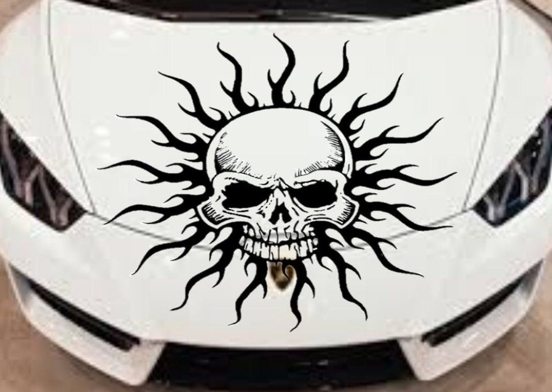 Skull Tribal Decal, Skull Tribal Sticker, Skull Roblox Decal, Skull ...