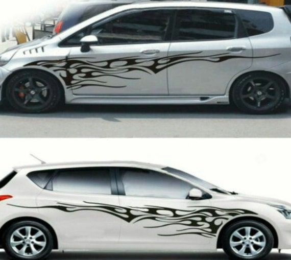 Flames Decal for Side of Vehicle Flames Sticker for Side of - Etsy