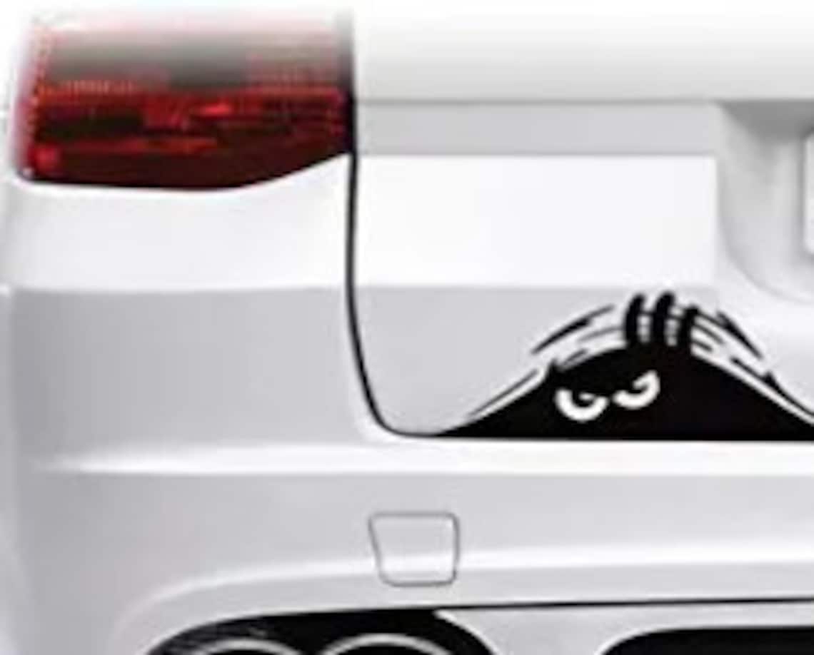 Angry Peeking Eyes Decal Peeking Monster Scary Eyes - Etsy