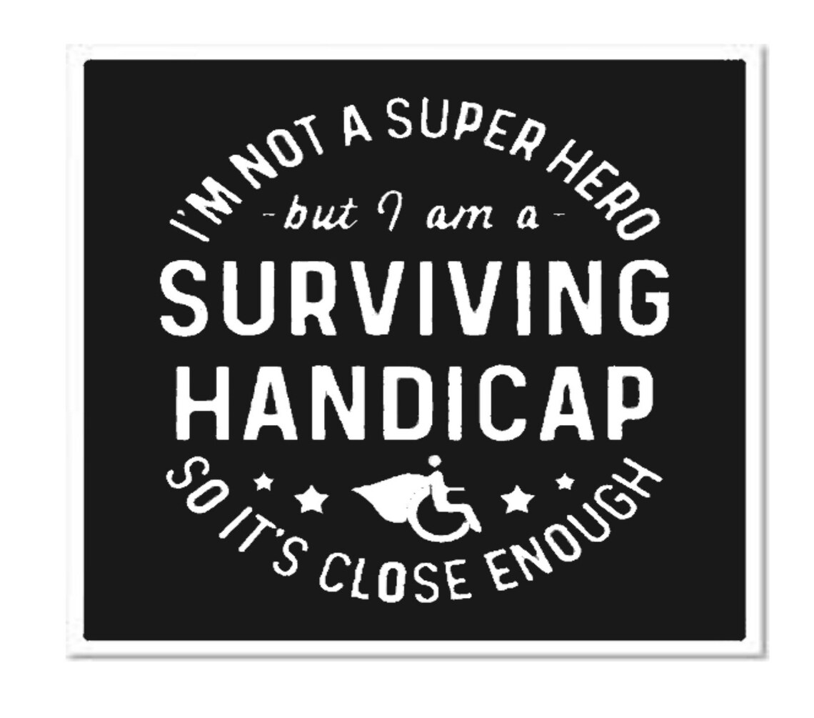 Handicapped Decal Handicapped Sticker Disabled Decal - Etsy