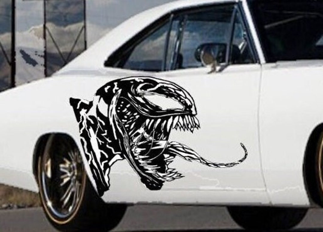 Venom Auto Accent Decal, Venom Car Sticker Venom Car Vinyl - Etsy