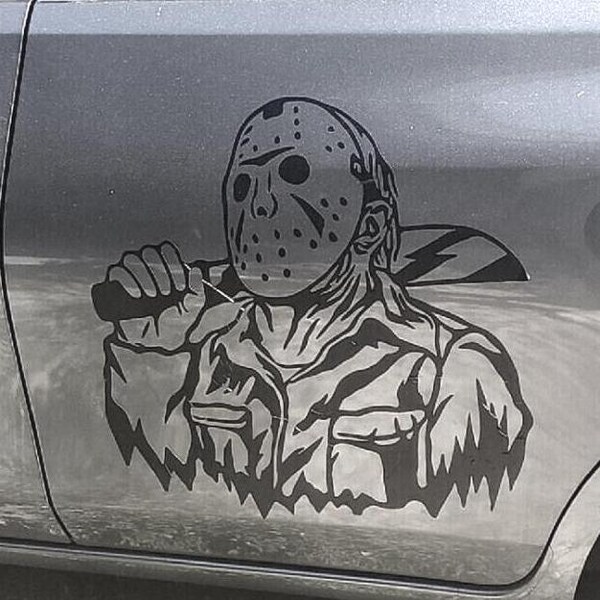 Scary Window Decal - Etsy