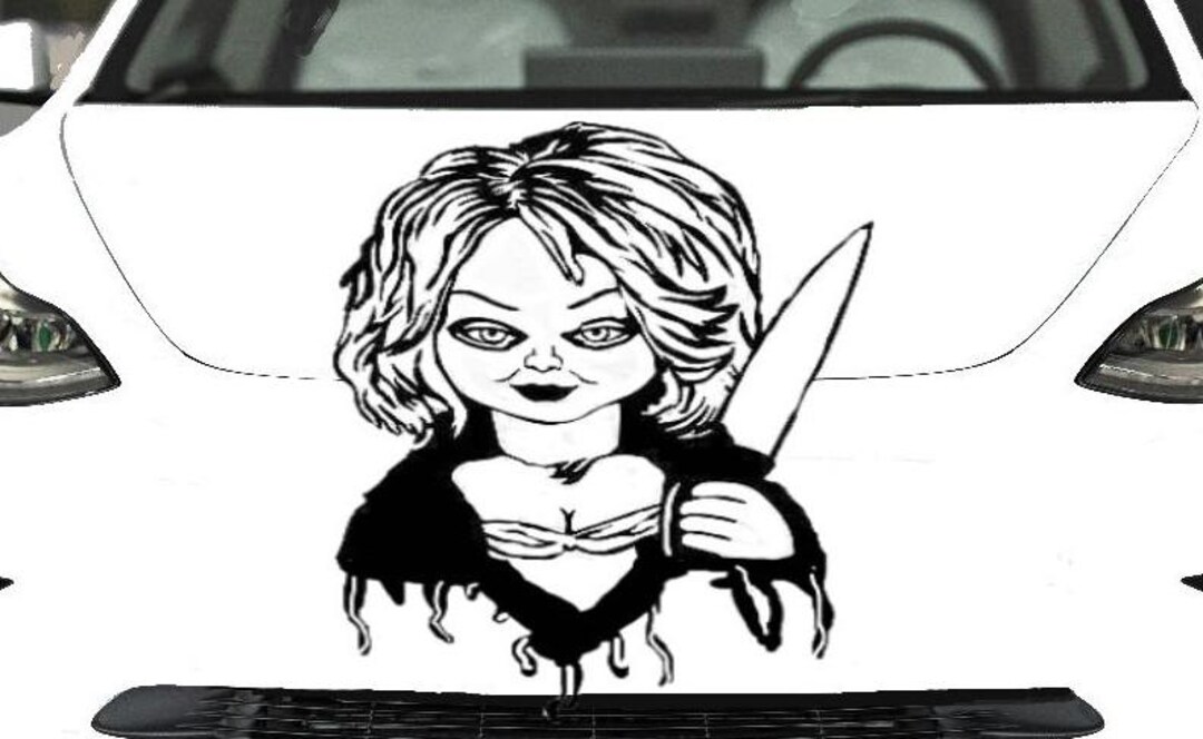 Tiffany Decal, Tiffanysticker, Horror Sticker, Horror Decal ...