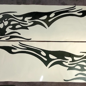 Flames Decal for Side of Vehicle, Flames Sticker for Side of Vehicle - Etsy