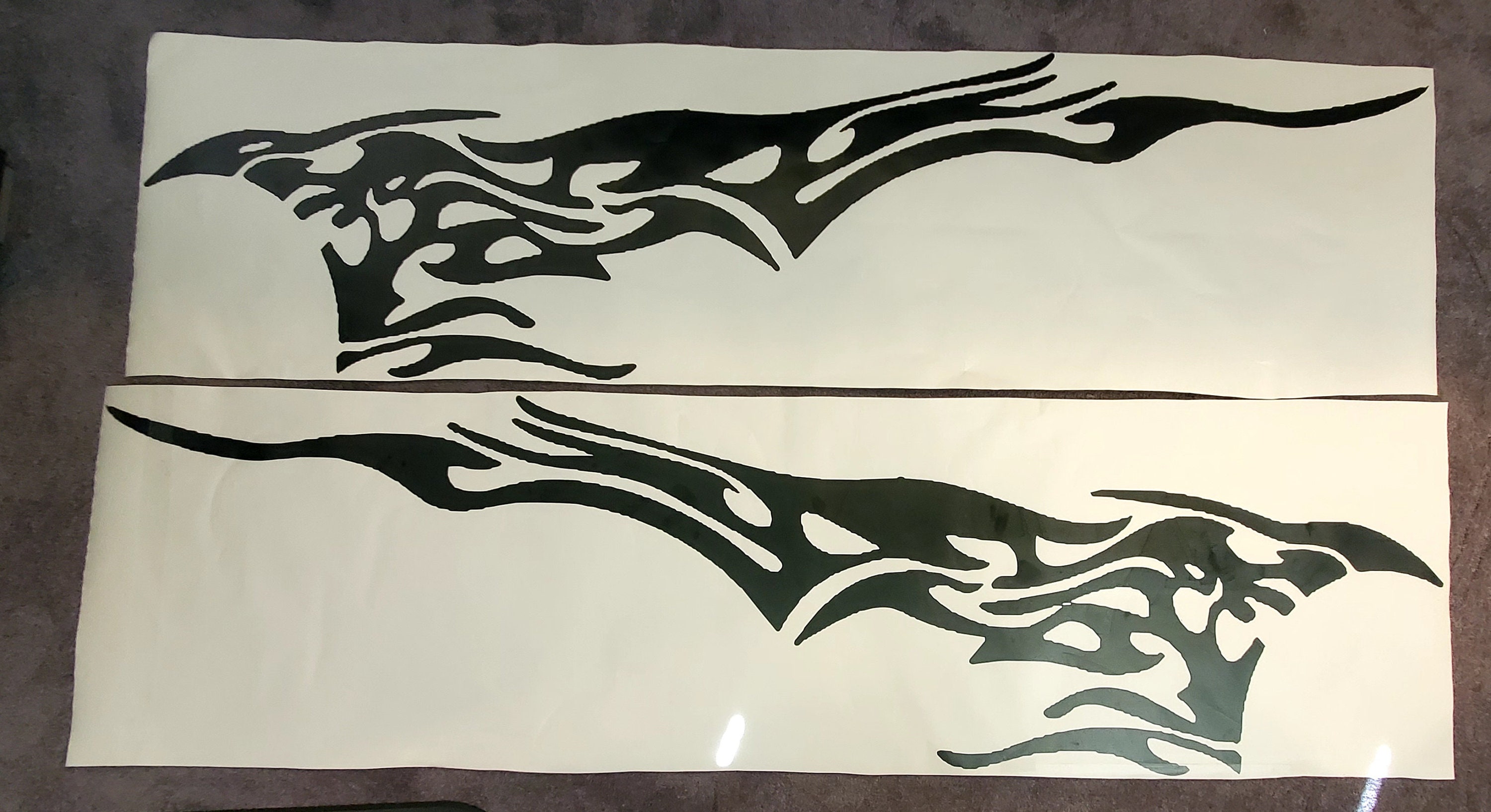 Flames Decal for Car Side, Vehicle Graphics Sticker - Etsy
