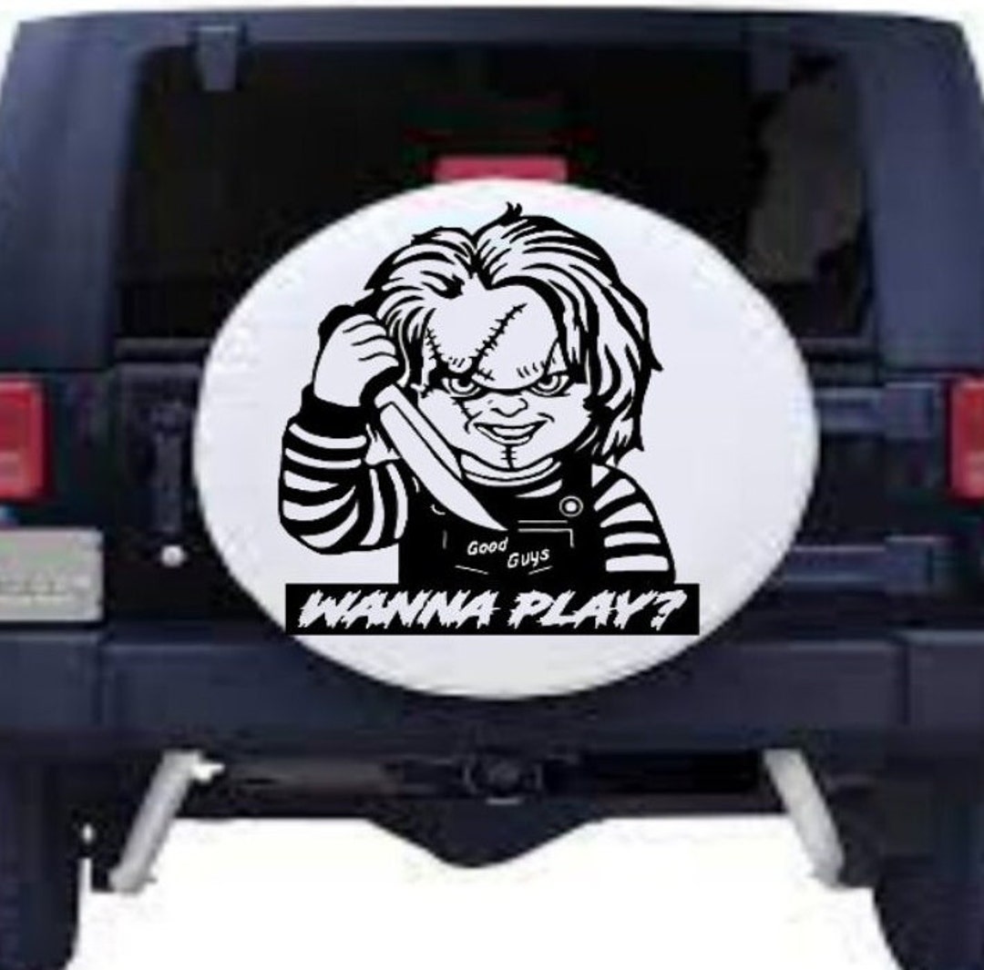 Chucky Decal, Chucky Sticker, Horror Sticker, Horror Decal, Chucky Hood ...