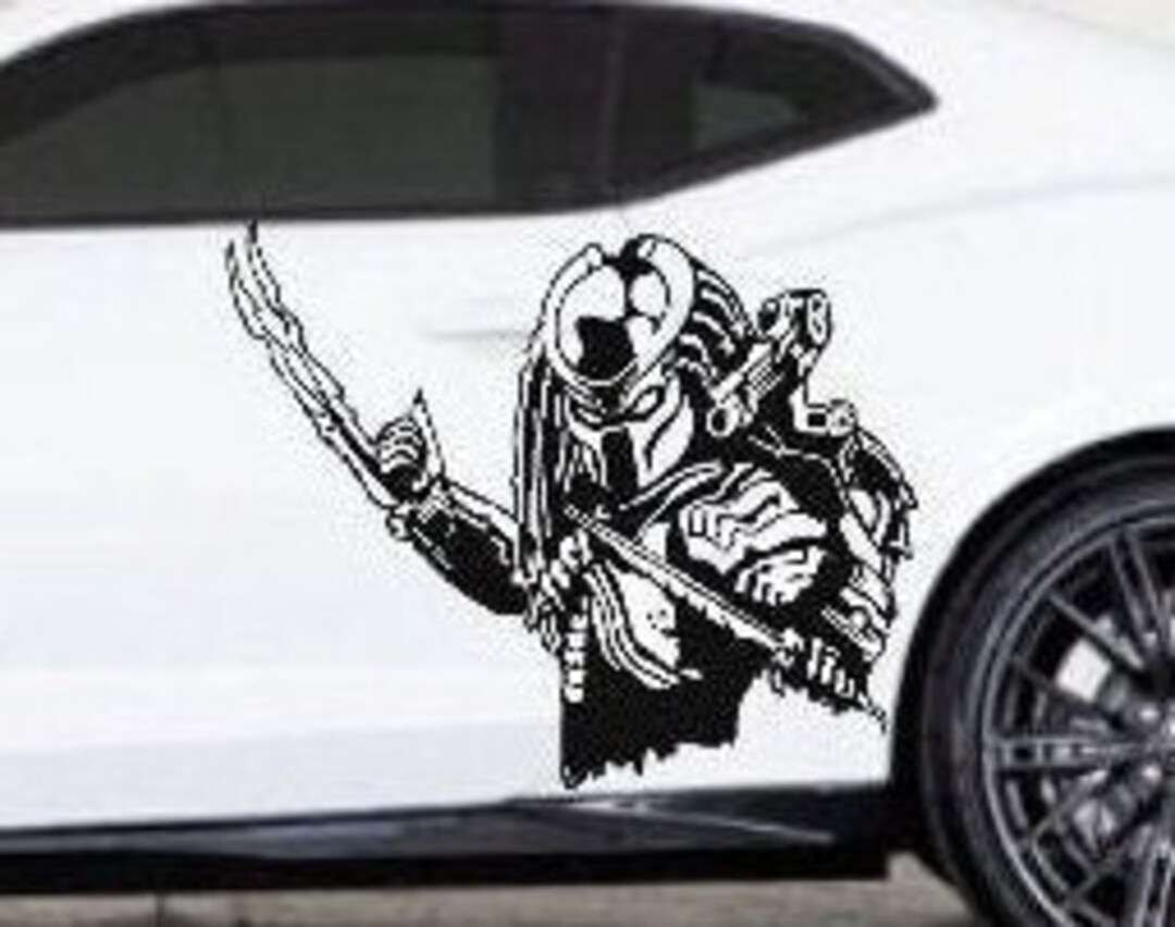 Predator Auto Accent Decal, Predator Car Vinyl, Predator Car Decal ...