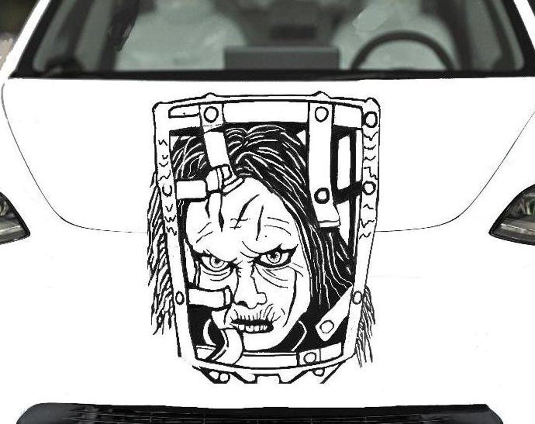 Thirteen Ghosts Jackal Decal, Thirteen Ghosts Jackal Auto Graphic, 13 ...
