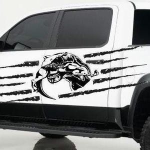 T-rex Dinosaur Eating A Raptor, TRX Dinosaur, Auto Graphic - Etsy