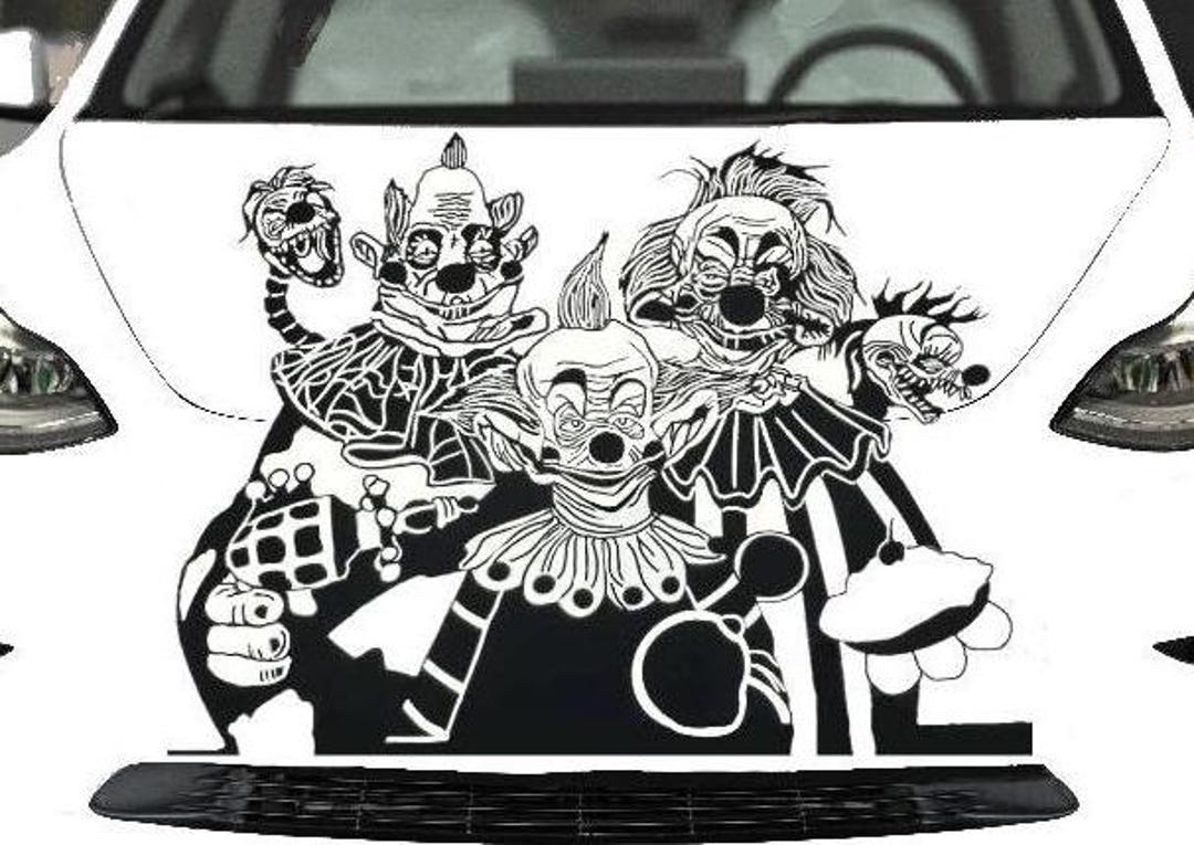 Killer Klowns From Outer Space Decal, Killer Klowns From Outer Space ...