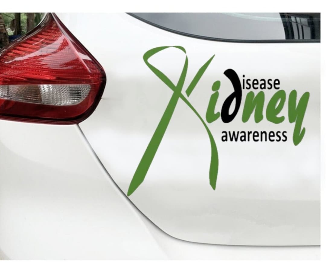 Kidney Disease Awareness, Organ Donation, Donate Life Decal, Donate ...