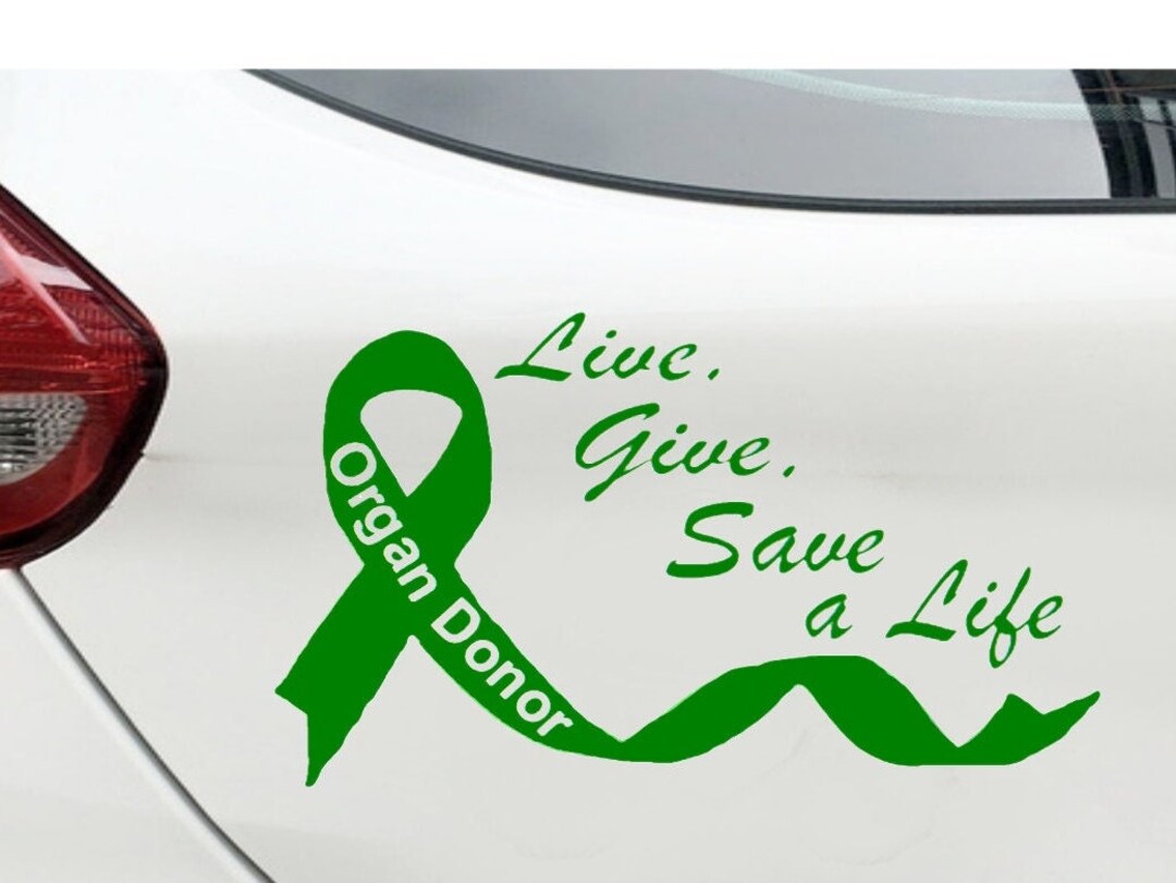 Organ Donation,transplant Strong Decal, Donate Life Decal, Donate ...