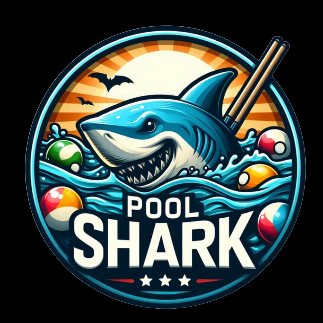 Pool Shark Pool/billiards Png - Etsy