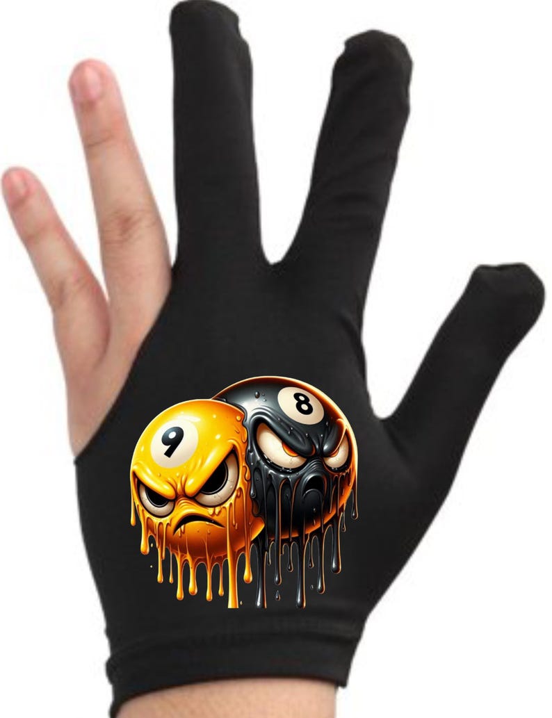 Dripping 9 Ball and 8 Ball PNG - Etsy
