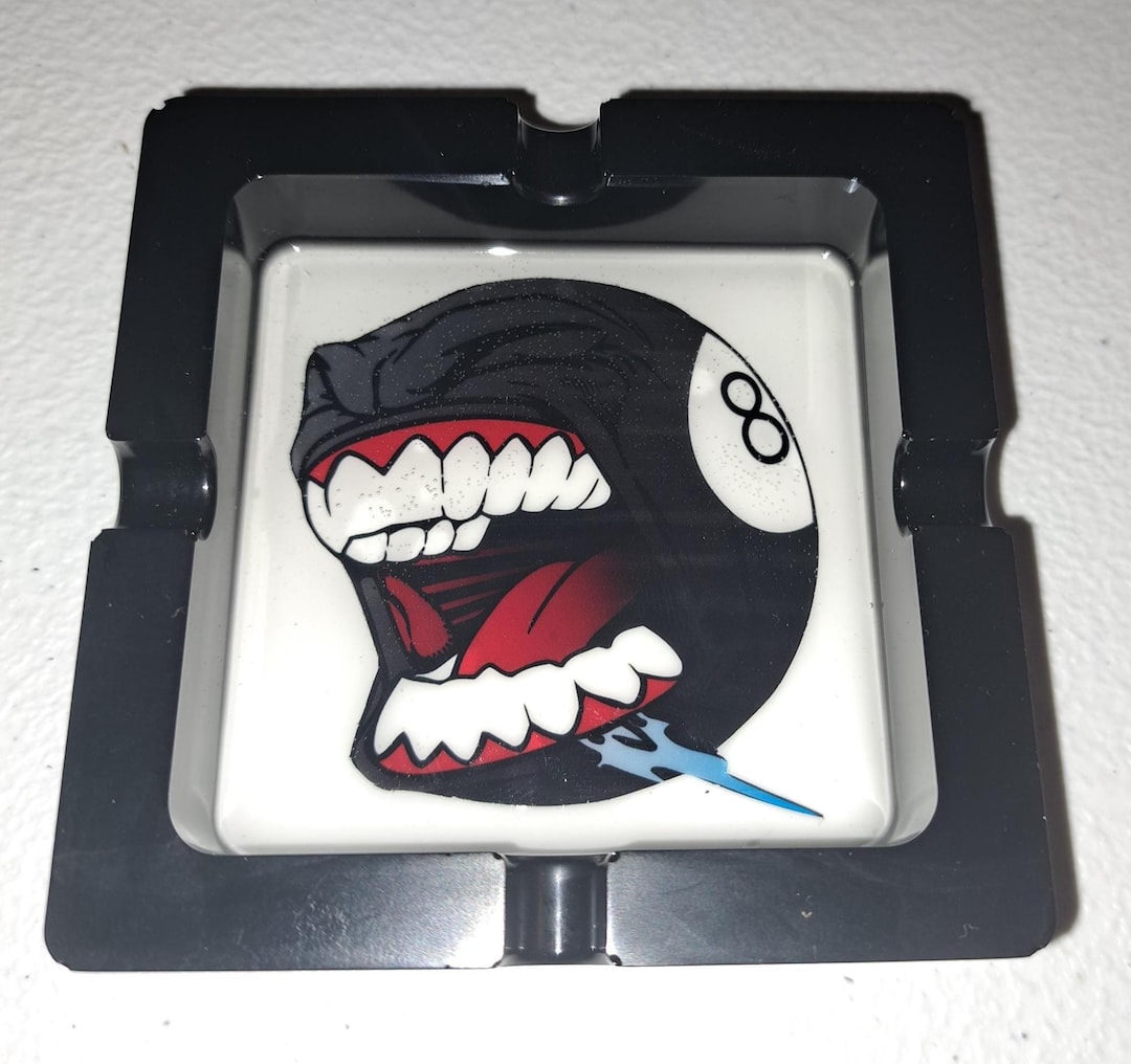 Angry 8 Ball Ashtray - Etsy