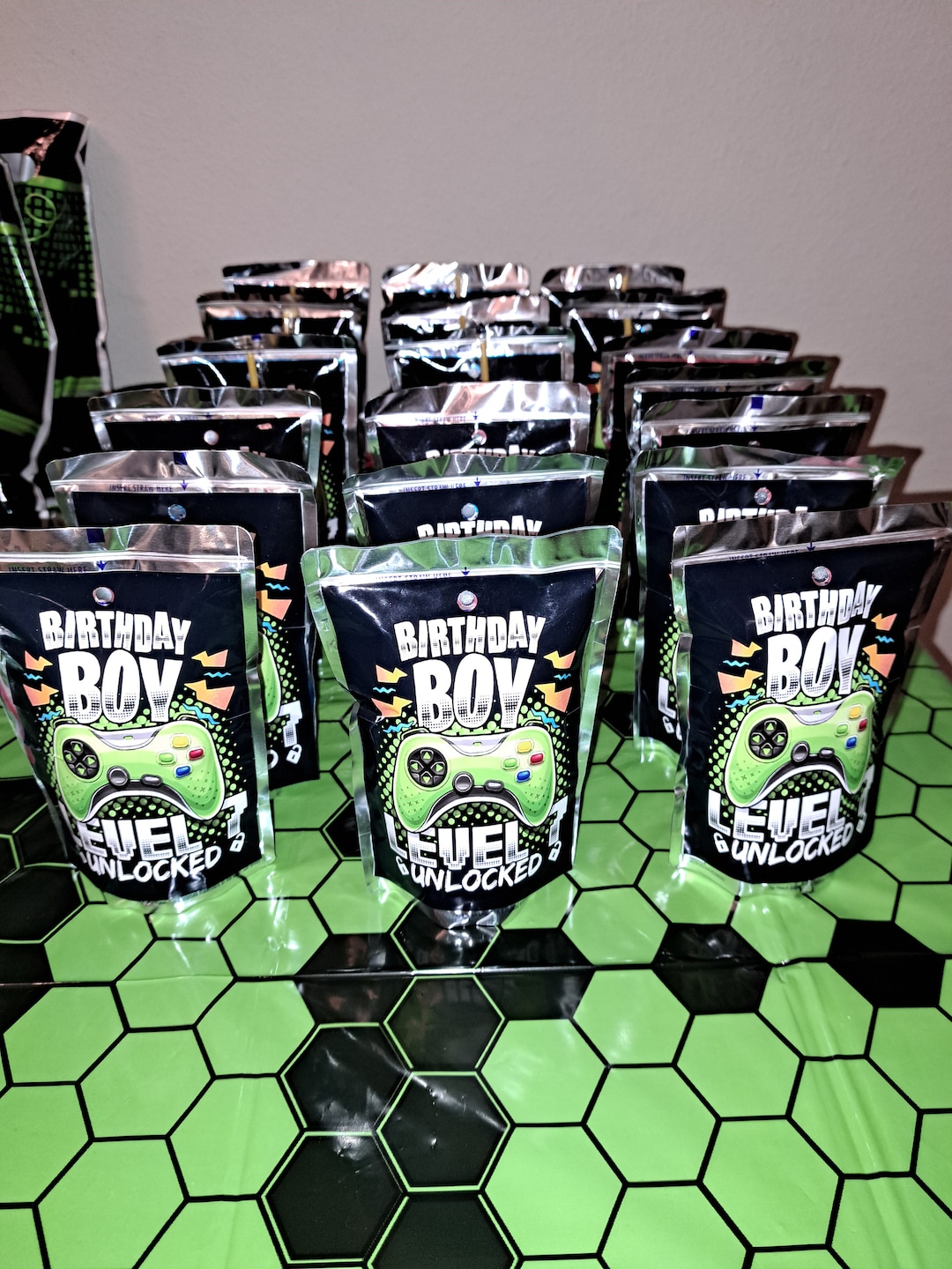 Custom Gamer Birthday Capri Sun Labels - Etsy