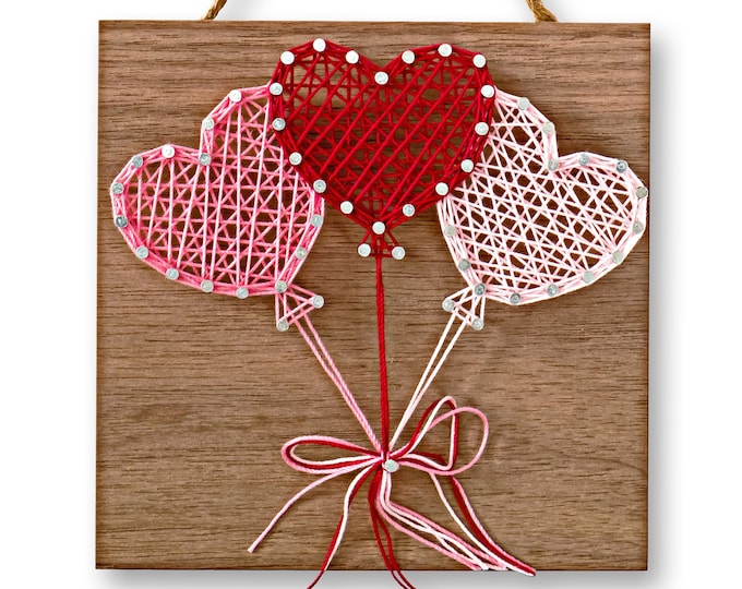 5 X 5 4 Leaf Clover String Art Kit DIY Adult | Etsy