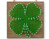 5 X 5 4 Leaf Clover String Art Kit DIY Adult | Etsy